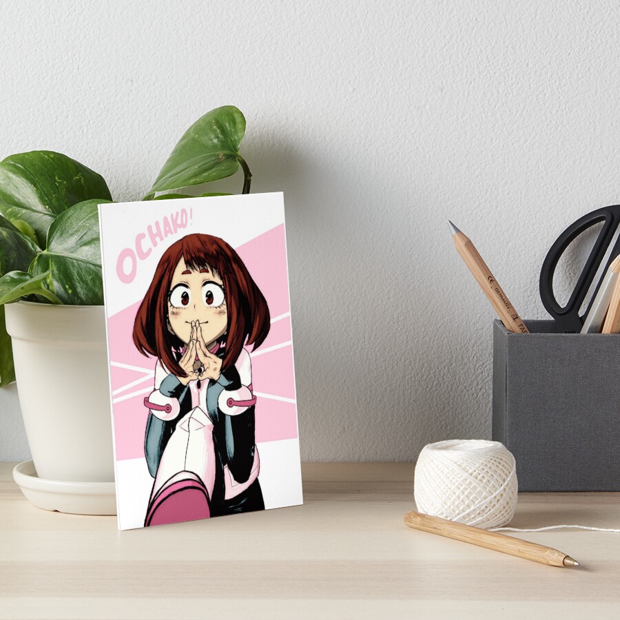 "Ochako" Art Board Print by Mofo-Designs | Redbubble