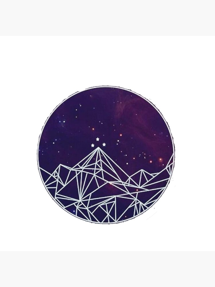 "ACOMAF Night Court mountains pattern" Poster by Hallows03 | Redbubble