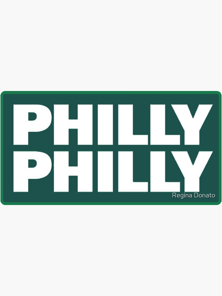 "Philly Philly" Sticker for Sale by thgsunset | Redbubble
