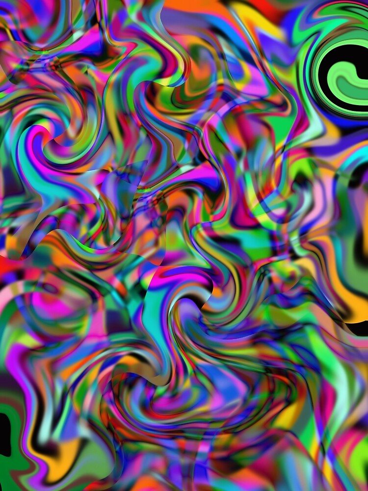 "Acid Rainbow Design" Poster for Sale by Danart970 | Redbubble