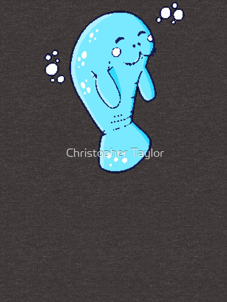 "Happy Manatee | 8 Bit Pixel Art" T-shirt for Sale by ctaylorscs ...