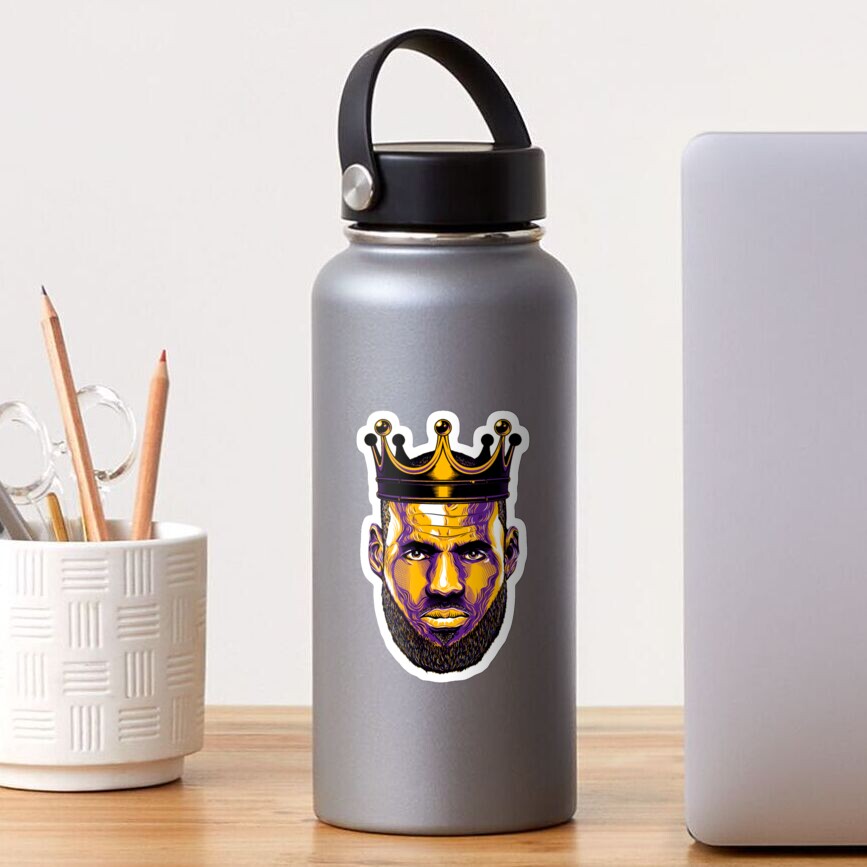 "Lebron James lakers " Sticker for Sale by rodrigo93540961 | Redbubble