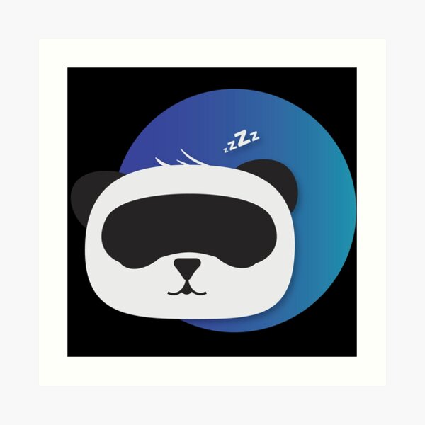 "Sleepy Panda Sleeping Panda" Art Print for Sale by janbayer1981 ...