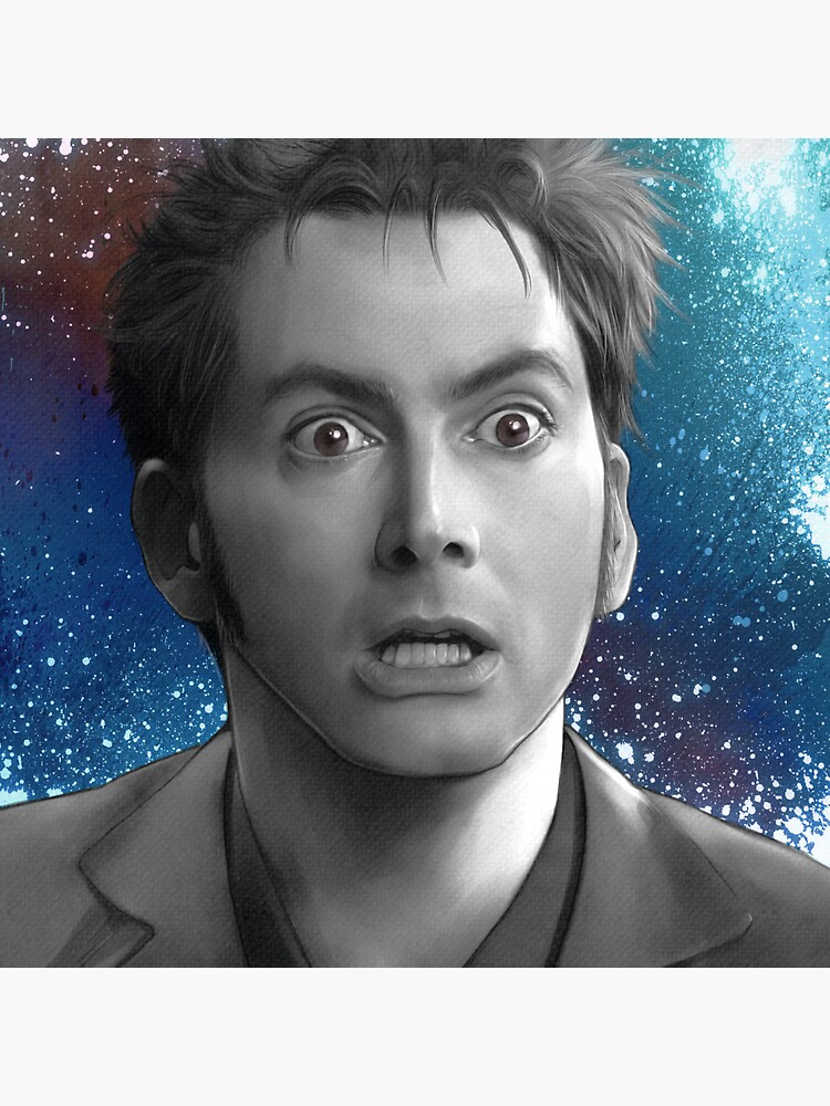 "10th Doctor" Sticker by Caim | Redbubble