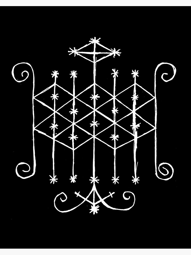 "Ogun Voodoo Veve" Art Board Print for Sale by MacSquiddles | Redbubble