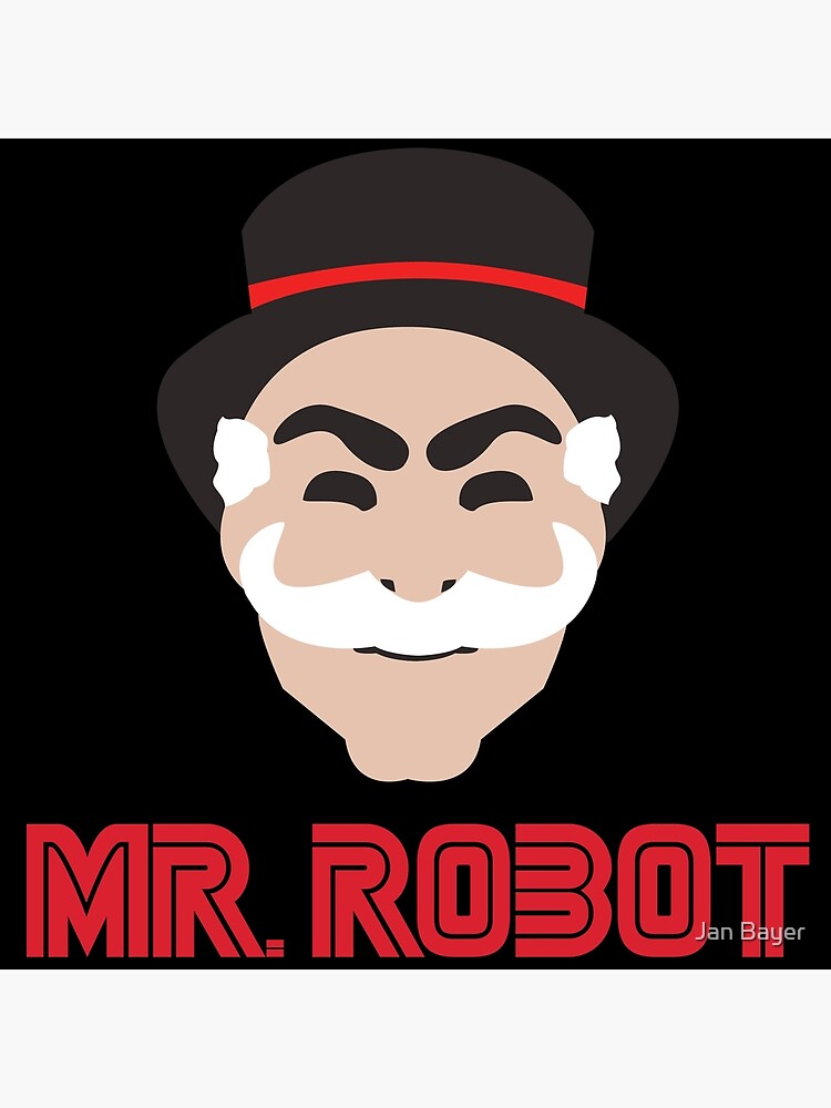 "Mr. Robot logo" Photographic Print for Sale by janbayer1981 | Redbubble