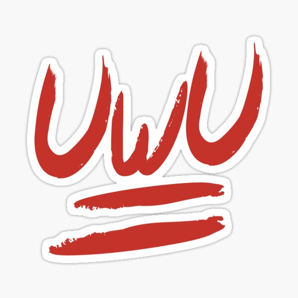 Uwu Emote Sticker For Sale By Smilexd Redbubble