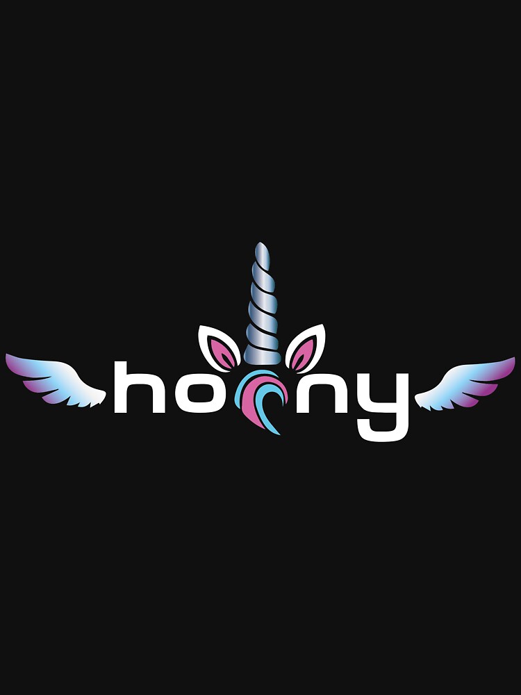 "Horny unicorn" T-shirt for Sale by SVDesignatVasil | Redbubble ...