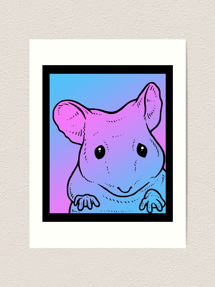 "Vaporwave Mouse Aesthetic Pastel Goth Rodent" Art Print for Sale by ...