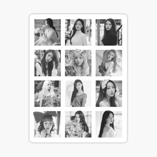 "LOONA" Sticker by TsukinoFleur | Redbubble