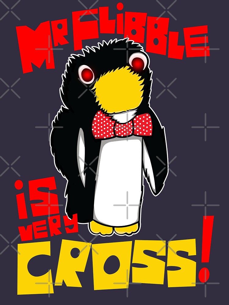 "Mr Flibble is very Cross" T-shirt for Sale by McPod | Redbubble | red ...
