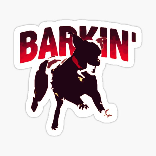"Barkin' Rad" Sticker for Sale by The-LastBlapple | Redbubble