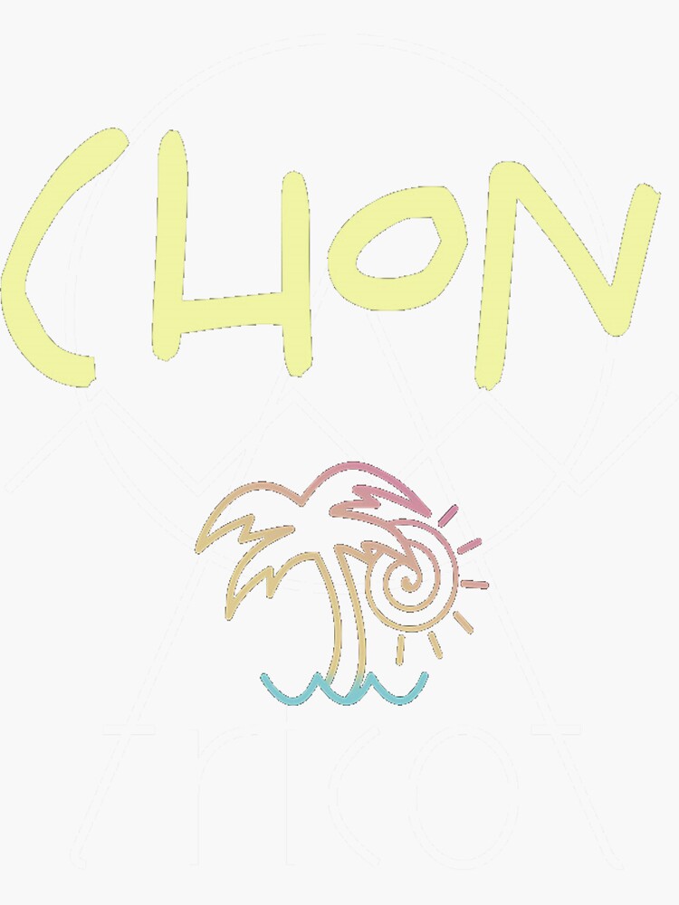 "chon" Sticker for Sale by jugoesma | Redbubble