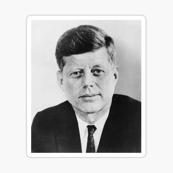 "Kennedy" Sticker for Sale by romeobravado | Redbubble