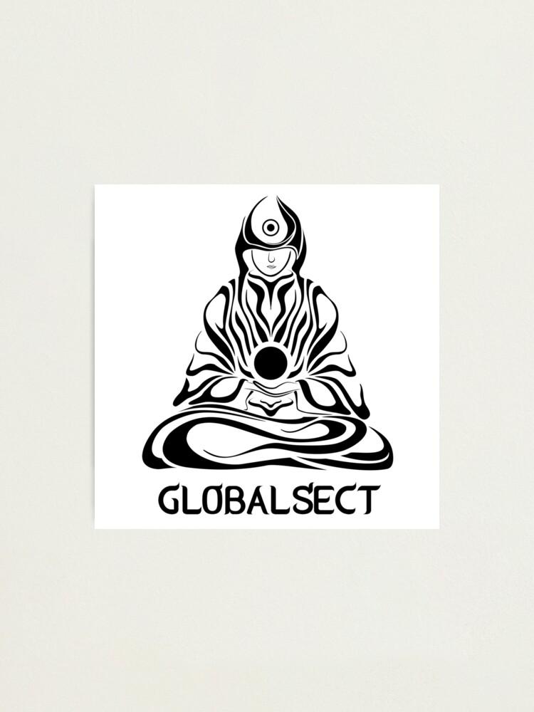 Lámina fotográfica «Símbolo de la secta» de GlobalSect | Redbubble
