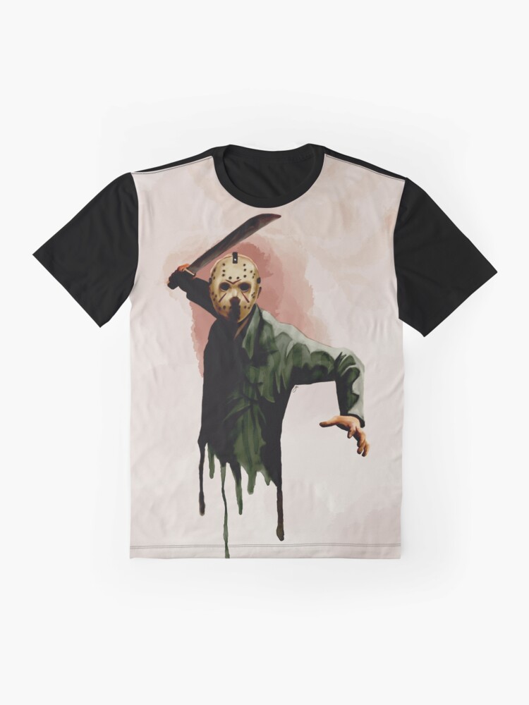 "Jason Voorhees" T-shirt for Sale by garycadima | Redbubble | horror ...