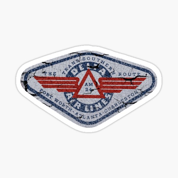Delta Airlines Stickers | Redbubble