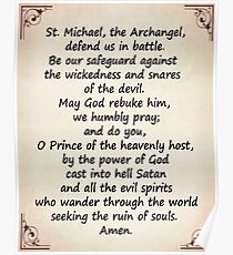 Archangel Michael Posters | Redbubble