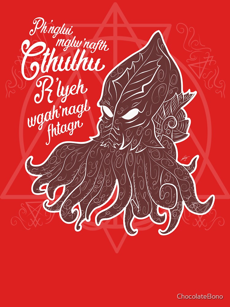 "Cthulhu Pentagram" T-shirt by ChocolateBono | Redbubble