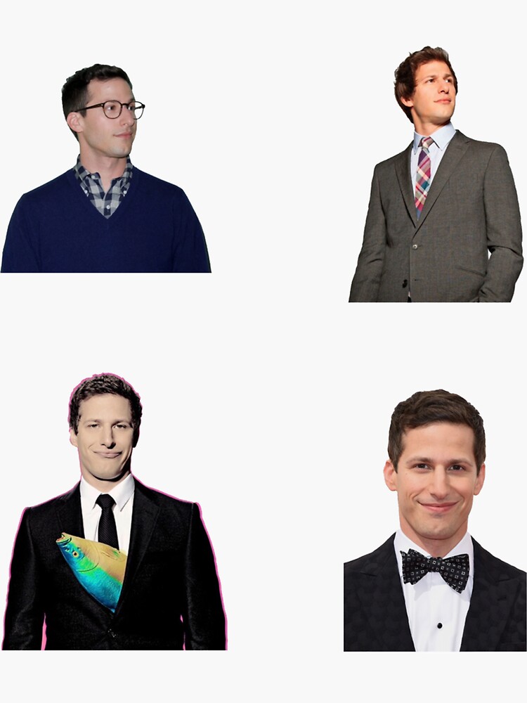 "andy samberg" Sticker for Sale by lokisflame | Redbubble