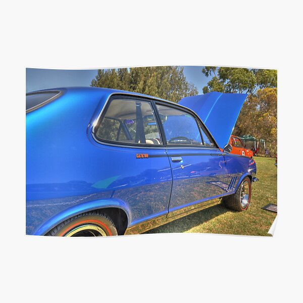 "Blue LC GTR Torana" Poster by Clintpix | Redbubble