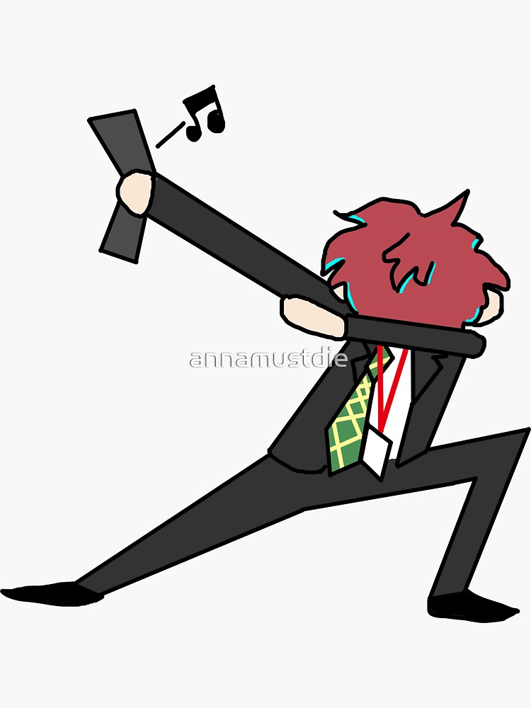 "dab doppo" Sticker for Sale by annamustdie | Redbubble