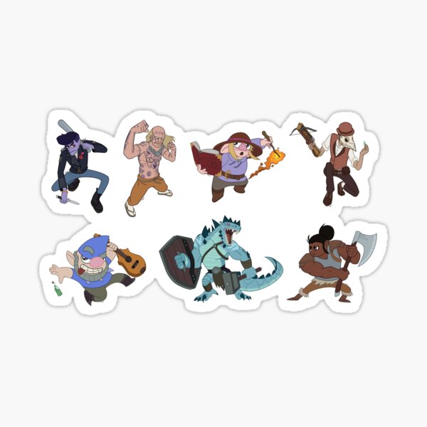 "Cloak & Swagger Character Stickers" Sticker for Sale by TheMungoman ...