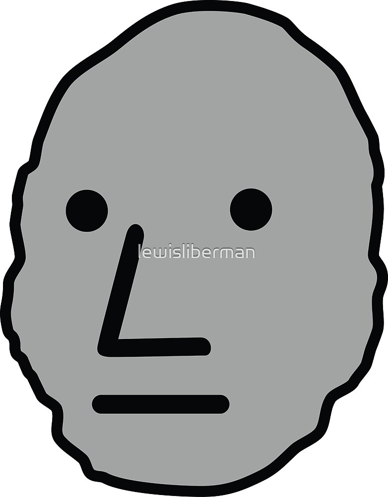 "NPC Meme" by lewisliberman | Redbubble
