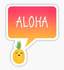 Aloha: Stickers | Redbubble