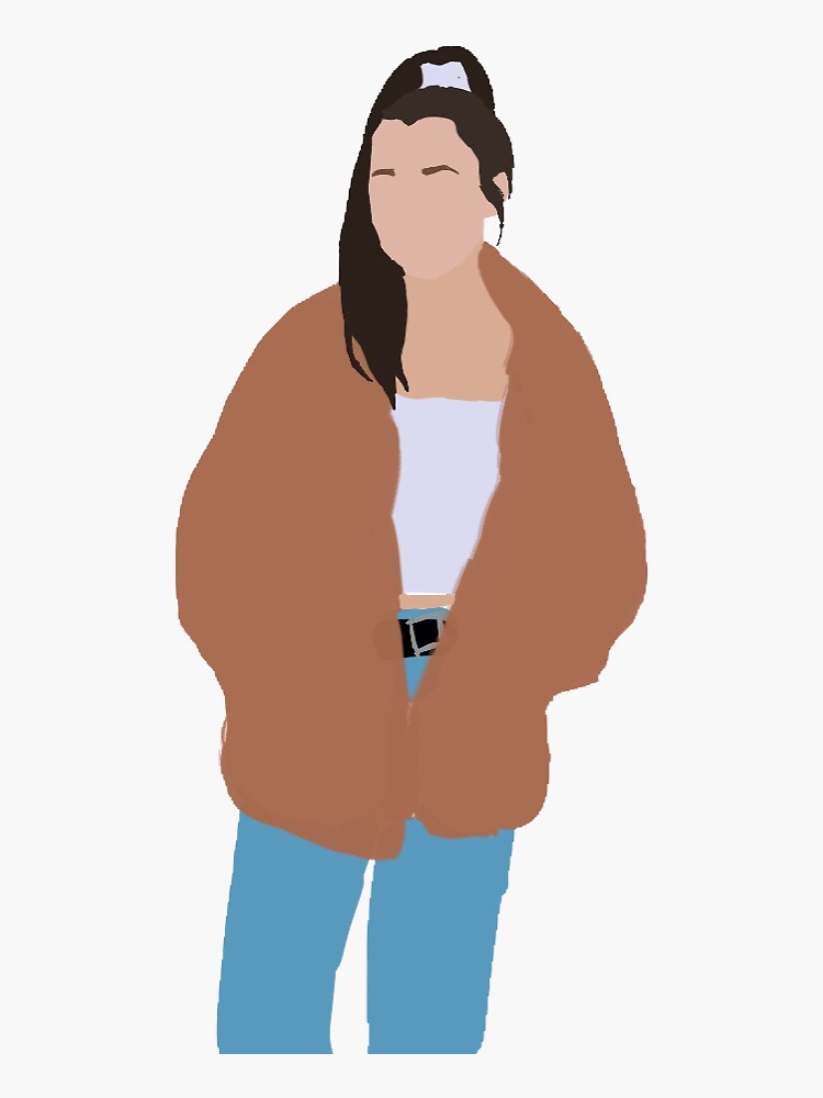 "Emma Chamberlain" Sticker by Alexxcahill | Redbubble