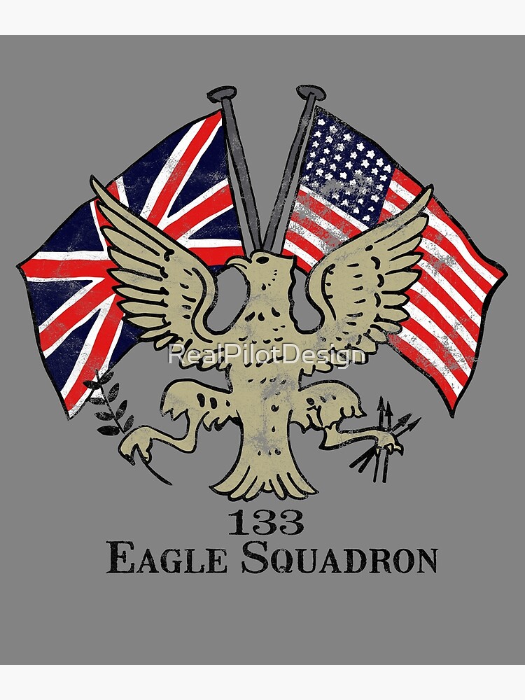 "Eagle Squadron WWII Insignia Design" Photographic Print for Sale by ...