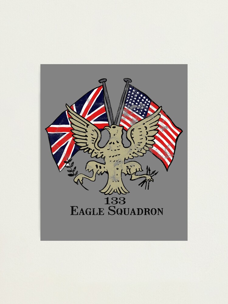 "Eagle Squadron WWII Insignia Design" Photographic Print for Sale by ...