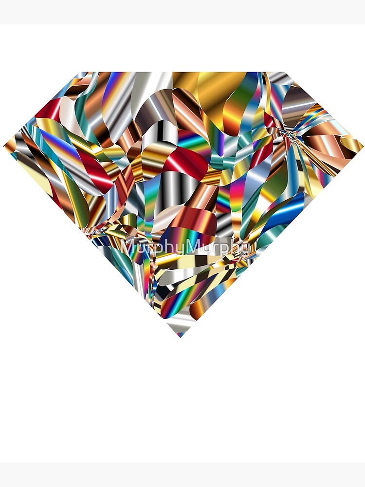 "Prismatic Diamond" Poster by MurphyMurphy | Redbubble