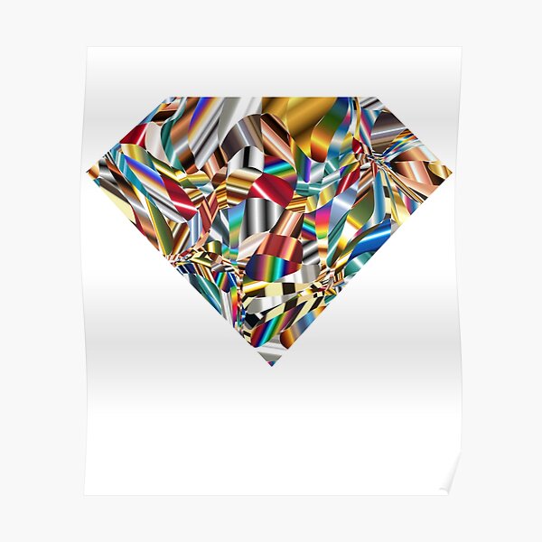 "Prismatic Diamond" Poster by MurphyMurphy | Redbubble