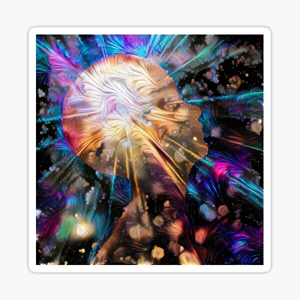 "Power of mind" Sticker for Sale by rolffimages | Redbubble