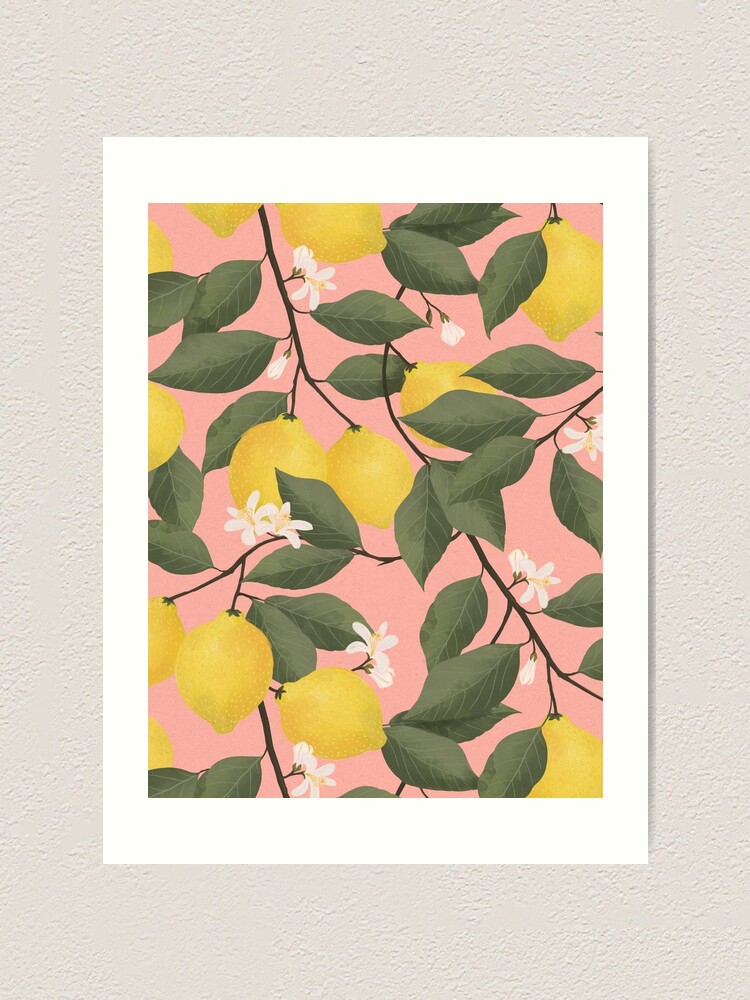 "lemon tree" Art Print for Sale by lauragraves | Redbubble