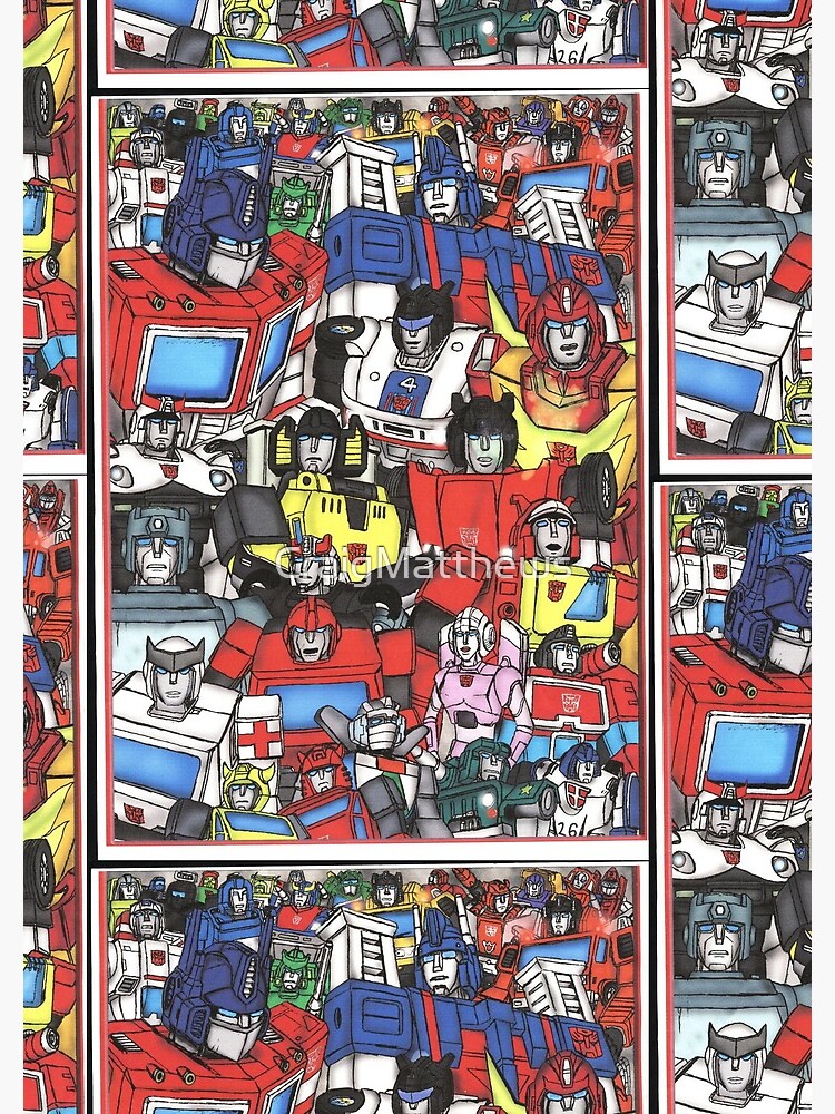 "TRANSFORMERS AUTOBOTS" Spiral Notebook for Sale by CraigMatthews ...