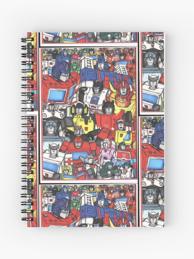"TRANSFORMERS AUTOBOTS" Spiral Notebook for Sale by CraigMatthews ...