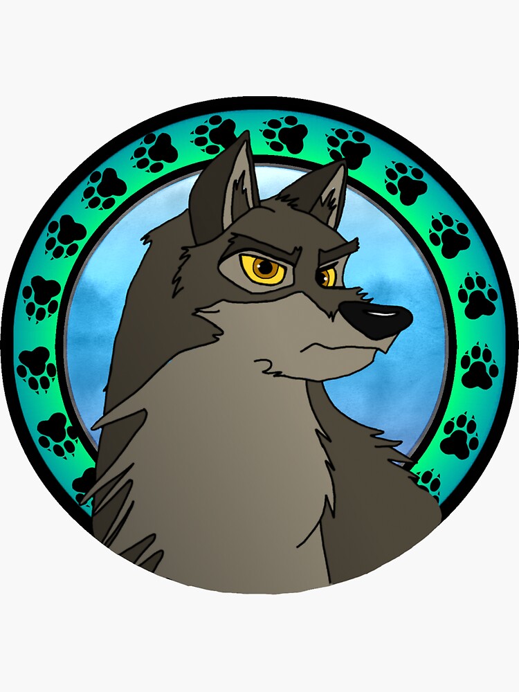 "Balto" Sticker for Sale by Carissariley | Redbubble