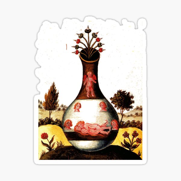 "alchemical child" Sticker by simbatron | Redbubble
