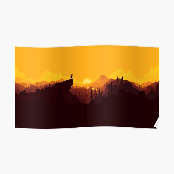 "Firewatch" Poster for Sale by mollie2278 | Redbubble