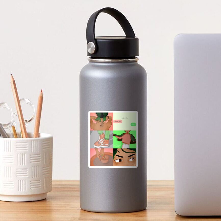 "Alex Fierro Aesthetic - sunfloowerlatte" Sticker by sunfloower | Redbubble