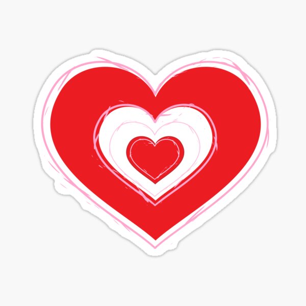 "Heart romantic love grunge graffiti" Sticker by Helen-Storm | Redbubble