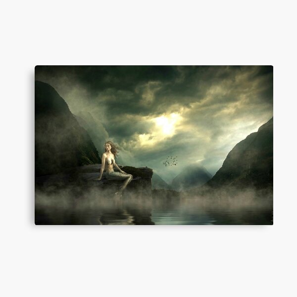 "Siren | Dangerous Mermaid | The Mermaid Trend " Canvas Print by ...