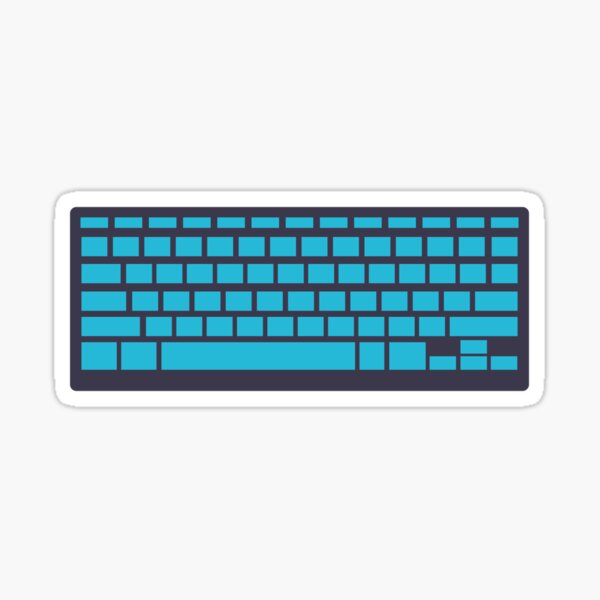 "PC Master Race Keyboard" Sticker for Sale by praaf | Redbubble