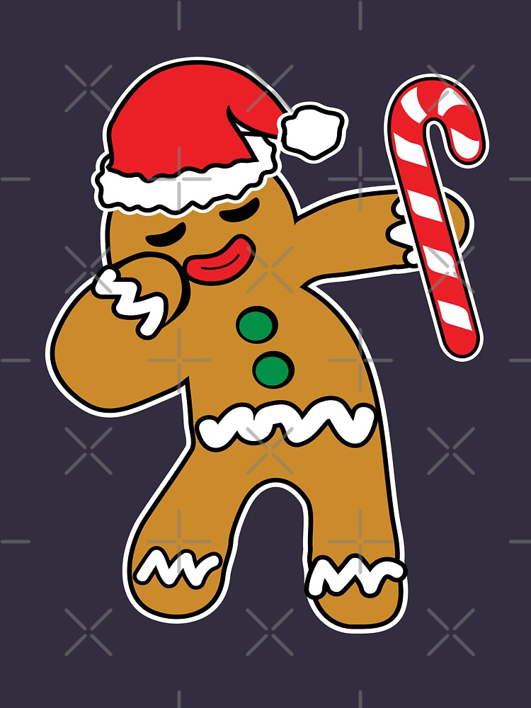 "Christmas Cookie Dabbing Gingerbread Man Shirt Christmas Cookies ...