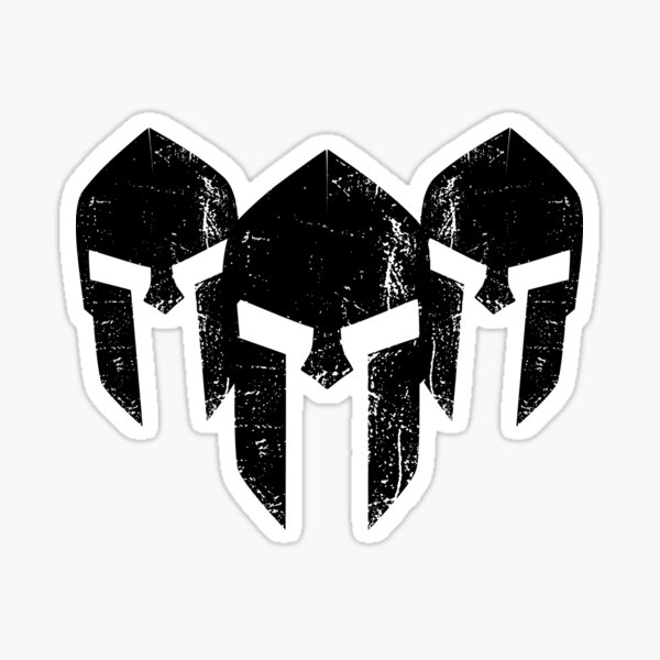 "Spartan Helmet / Sparta" Sticker for Sale by RPHDesigns | Redbubble