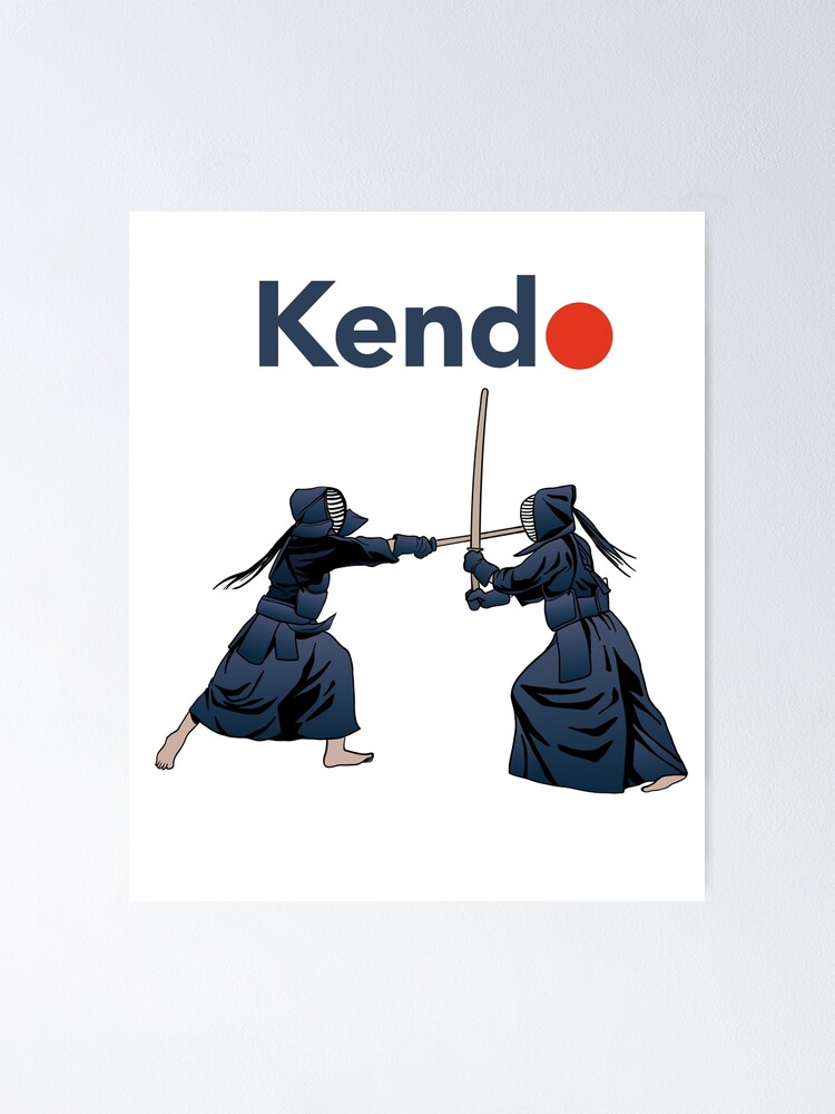 "Kendo" Poster for Sale by vladocar | Redbubble