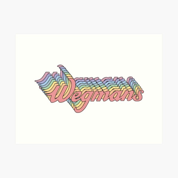 "Wegmans logo" Art Print by sarahhill787 | Redbubble