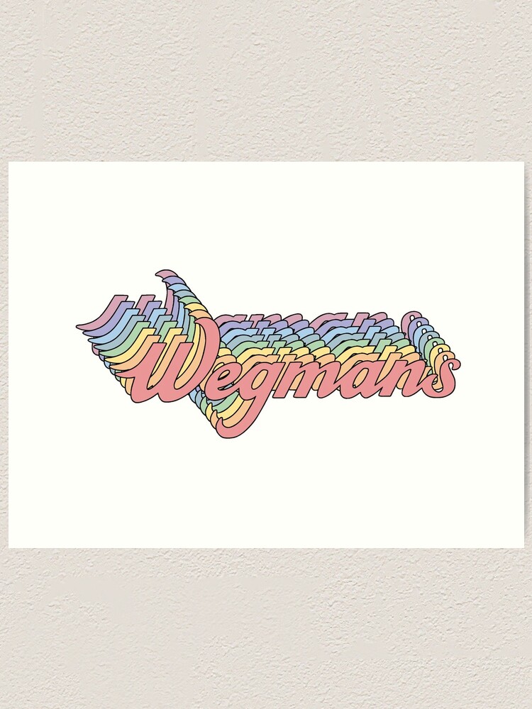"Wegmans logo" Art Print by sarahhill787 | Redbubble